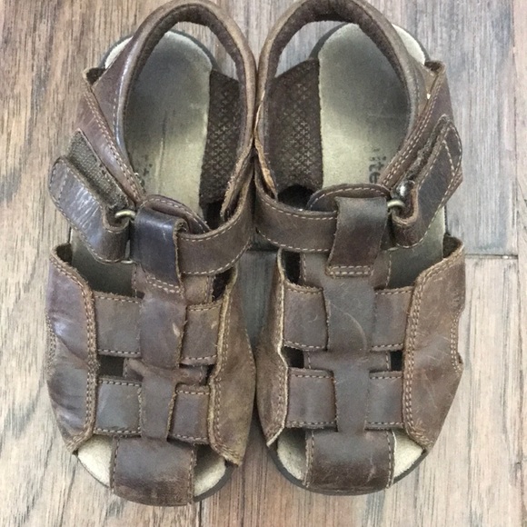 Stride Rite | Shoes | Stride Rite Leather Fisherman Sandals | Poshmark
